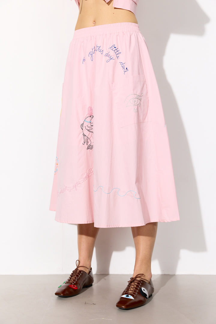 Nima Skirt - Rose