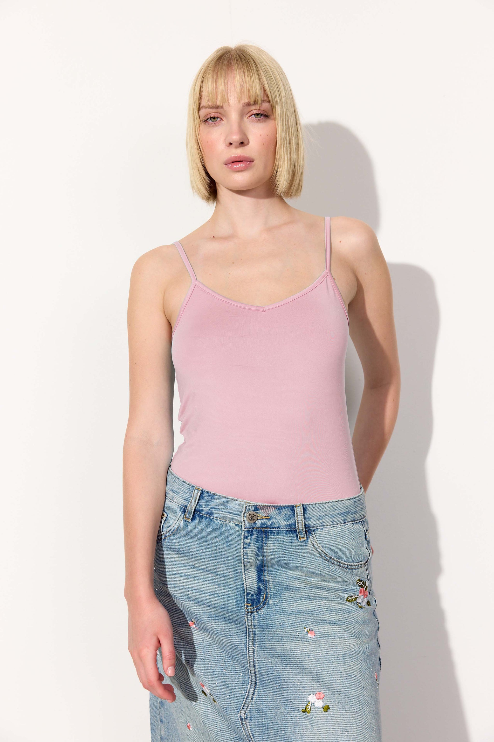 Simone Top - Light Pink